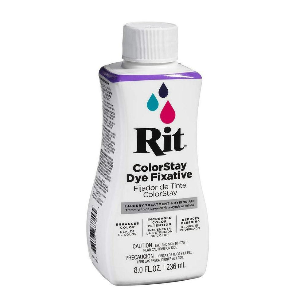 Rit ColorStay Dye Fixative Laundry Treatment & Dyeing Aid 8 fl oz / 23 ...