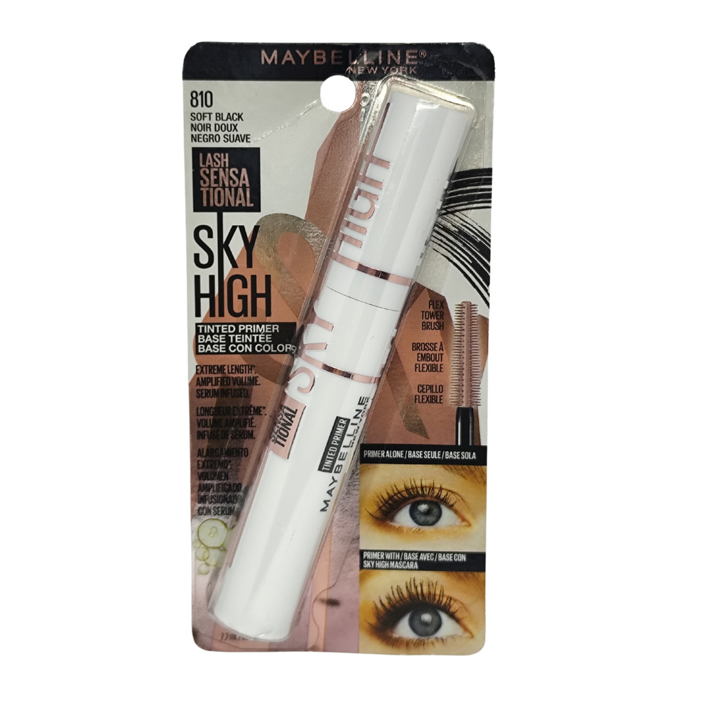 Maybelline Lash Sensational Sky High Tinted Eyelash Primer Mascara 810 ...