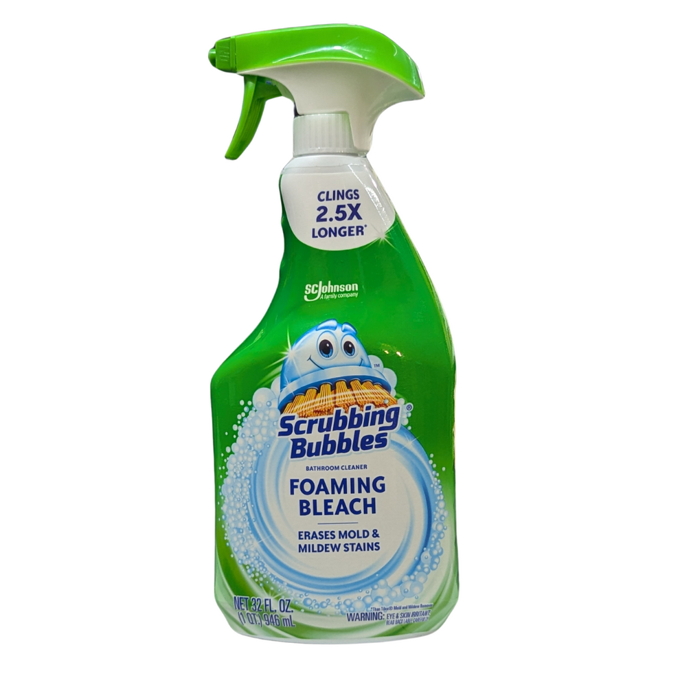 Scrubbing Bubbles Foaming Bleach Bathroom Cleaner, 946 ml / 32 fl oz ...