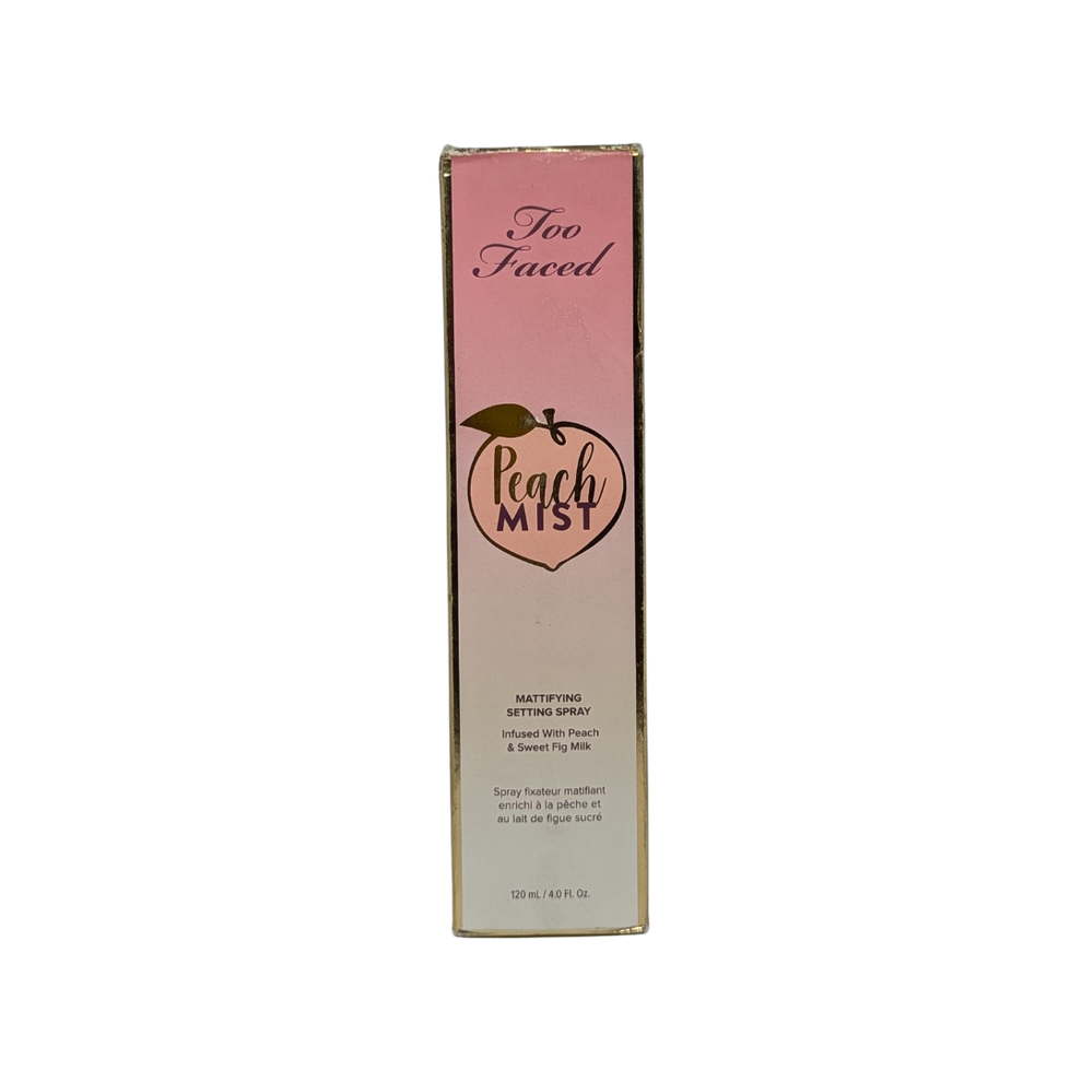 Too Faced Peach Mist Mattifying Setting Spray, 4.0 fl. oz – arenade.ph