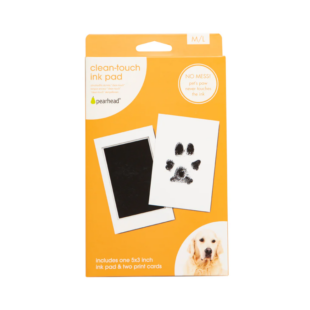 Pearhead Clean Touch Ink Pad For Pet's Paw Medium/Large (1 Count ...