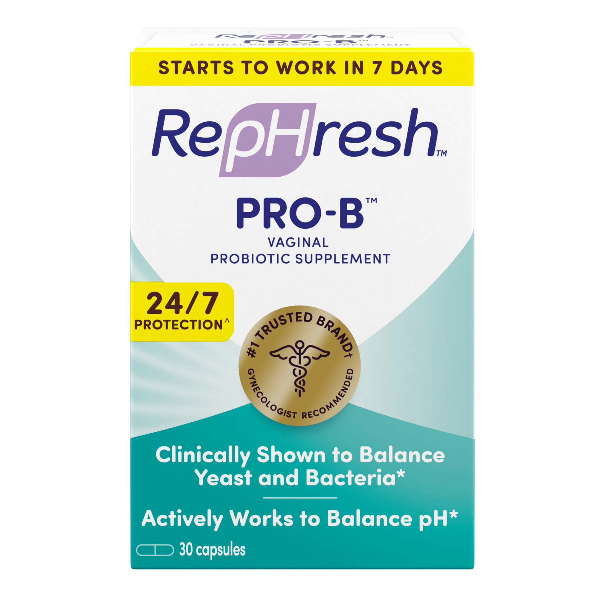 RepHresh Pro-B Probiotic Feminine Supplement, 30 Count – arenade.ph