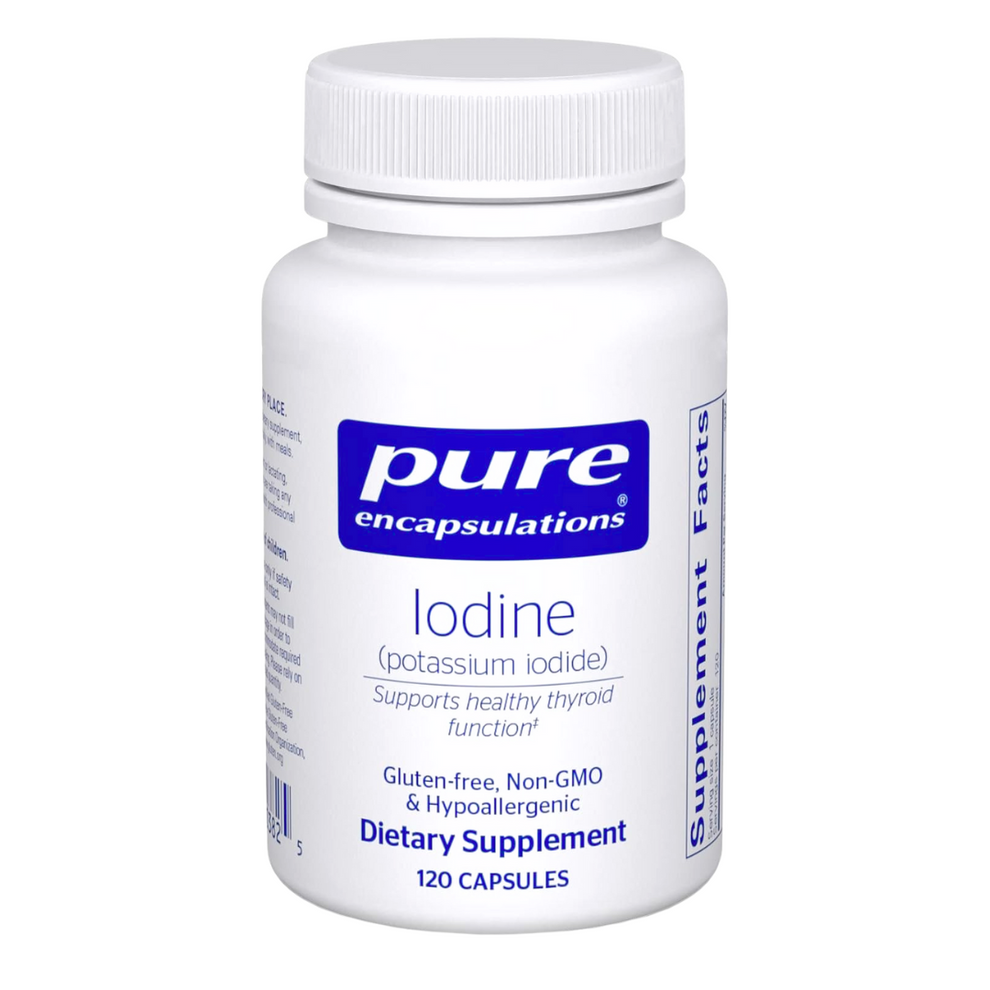 Pure Encapsulations Iodine Supplement 120 Capsules – arenade.ph