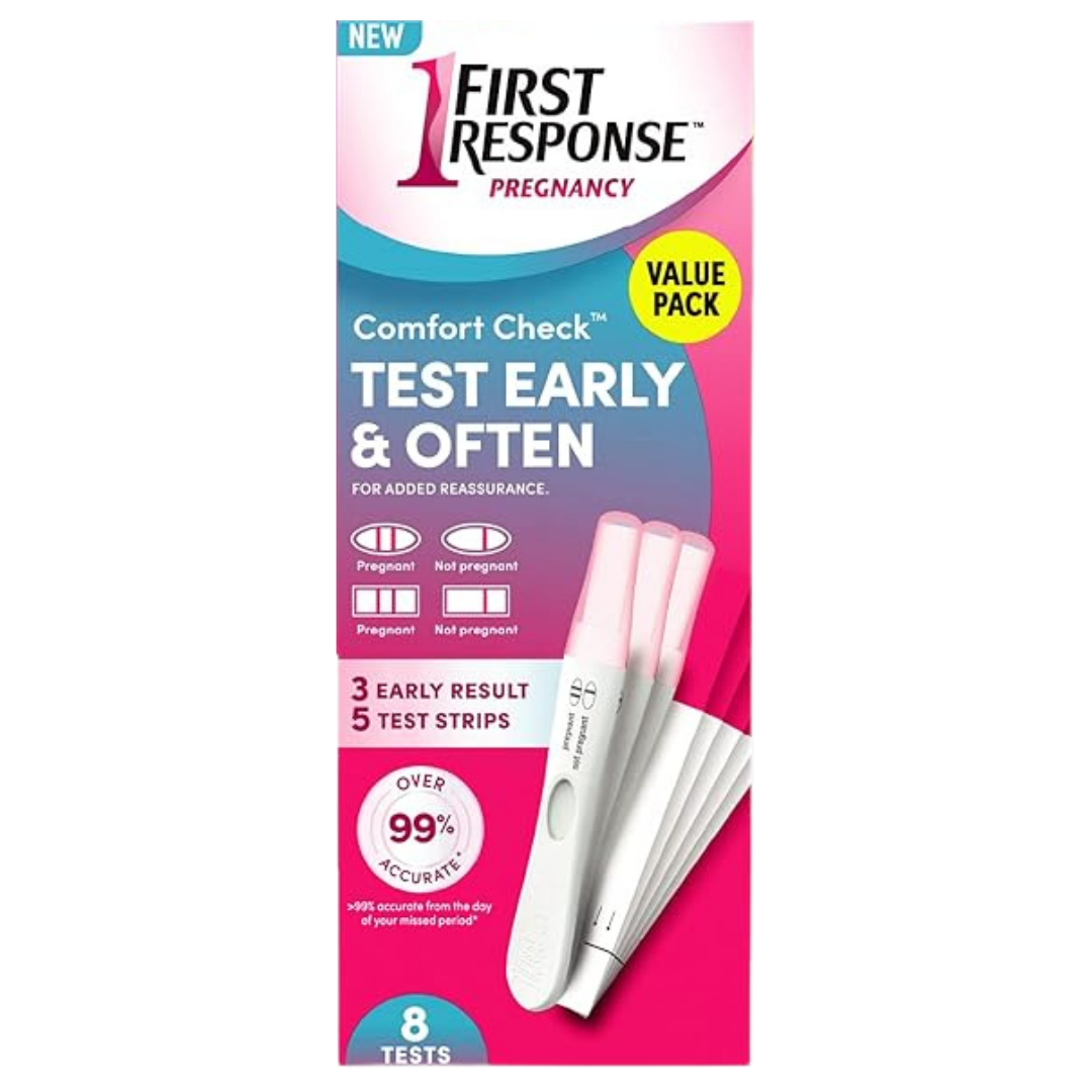 First Response Comfort Check Test Early & Often (8 Test) – arenade.ph