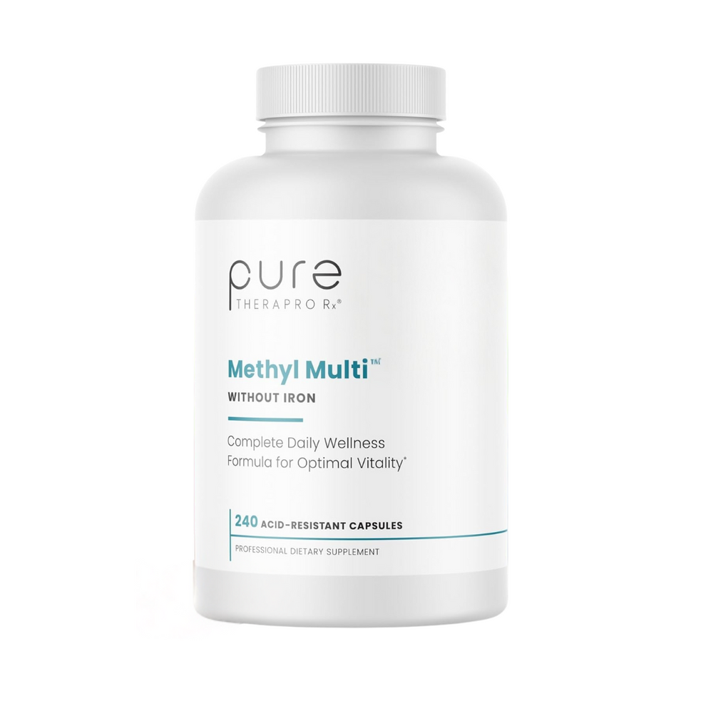 Pure Therapro Rx Methyl Multi Without Iron Dietary Supplement, 240 Cap ...