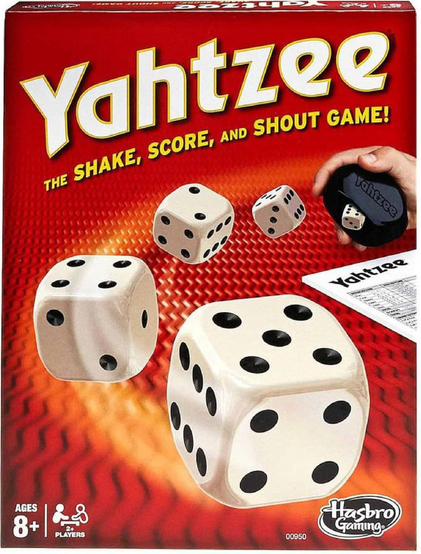 Hasbro Gaming Yahtzee - The Shake, Score and Shout Game for Ages 8 ...