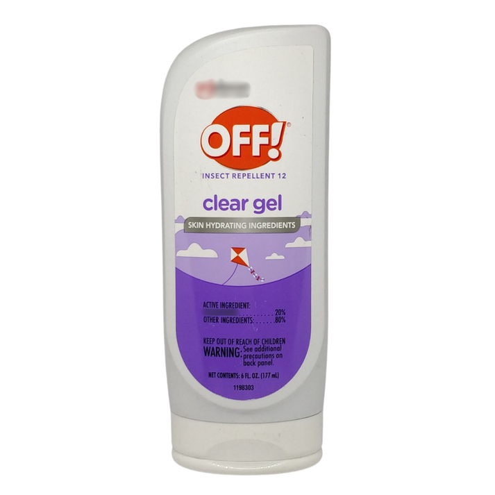 OFF! Insect Repellent 12 Clear Gel, 6 oz / 177 ml – arenade.ph