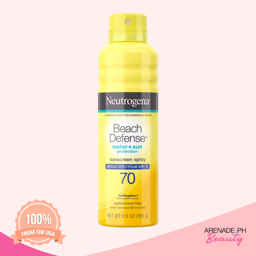 Neutrogena Beach Defense Water + Sun Proctection Sunscreen Spray SPF 7 ...
