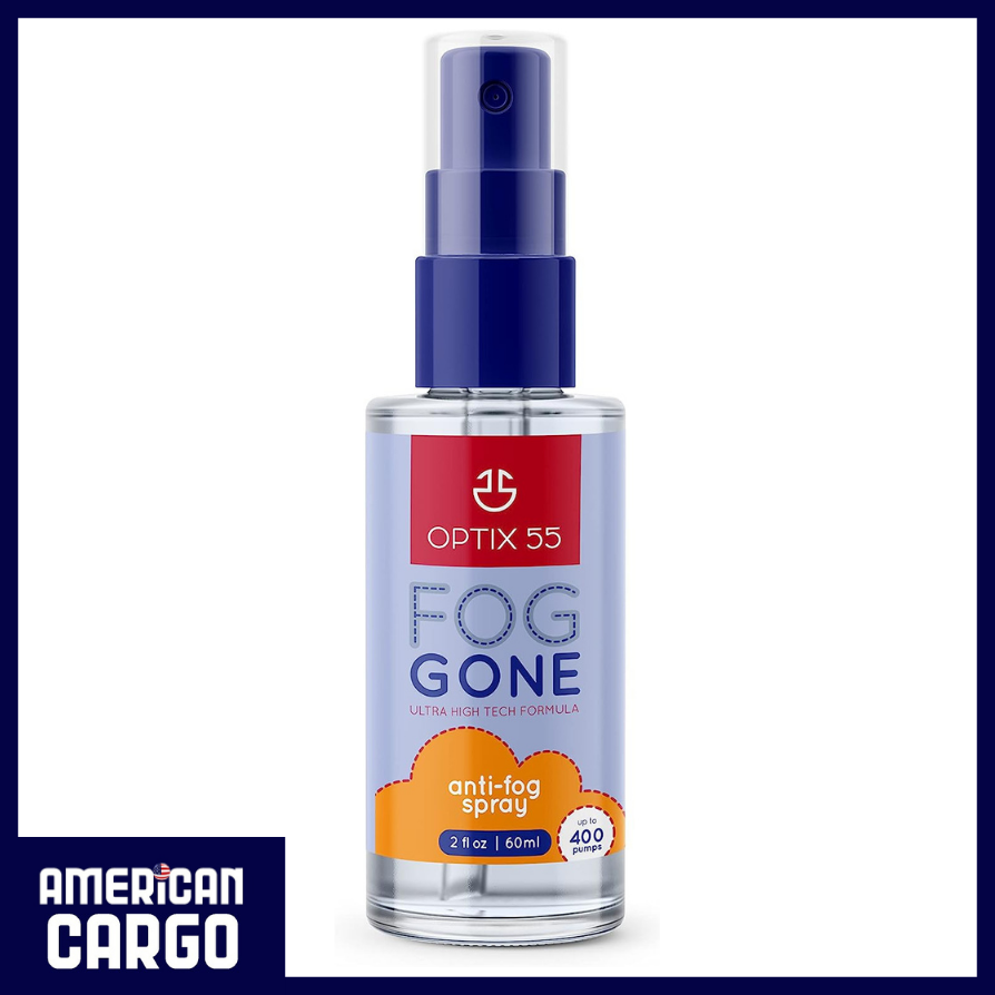 Optix 55 Fog Gone Ultra High Tech Formula Anti-Fog Spray 2 Fl Oz / 60m ...