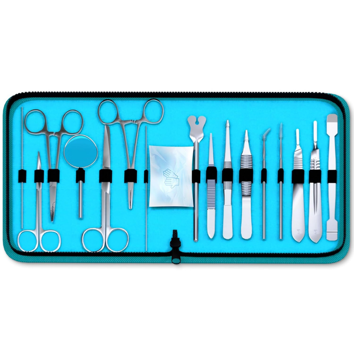 InstaSkincare Advanced Stainless Steel Dissection Kit, 38 Tools ...