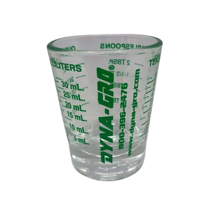 Dyna-Gro Mini Measure Shot Glass 1oz, 6 Tsp, 2 Tbs, 30ml – arenade.ph