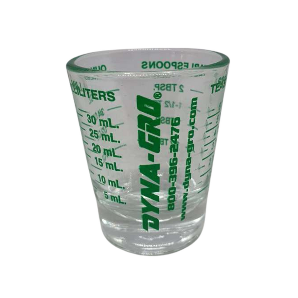 Dyna-Gro Mini Measure Shot Glass 1oz, 6 Tsp, 2 Tbs, 30ml – arenade.ph