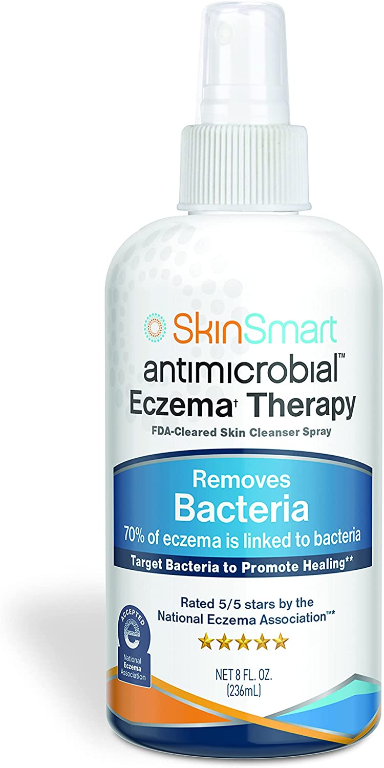 SkinSmart Antimicrobial Eczema Therapy Skin Cleanser Spray, 8 fl.oz ...