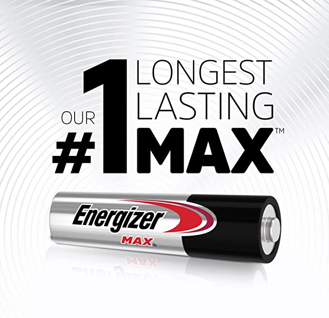 Energizer AAA Batteries Triple A Max Alkaline Battery (PACKAGING MAY V ...