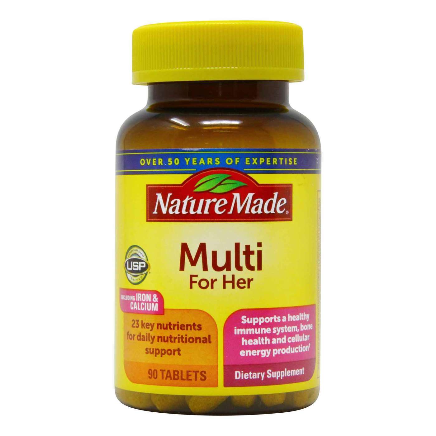 Nature Made Multi For Her Multivitamin - 90 Tablets – arenade.ph