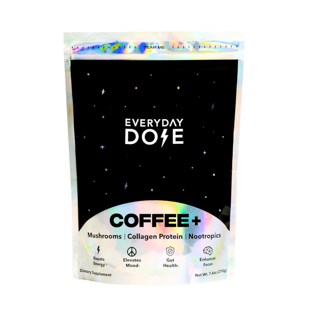 Everyday Dose Coffee+ Mushroom, Collagen, & Protein Nootropics, 210 g ...