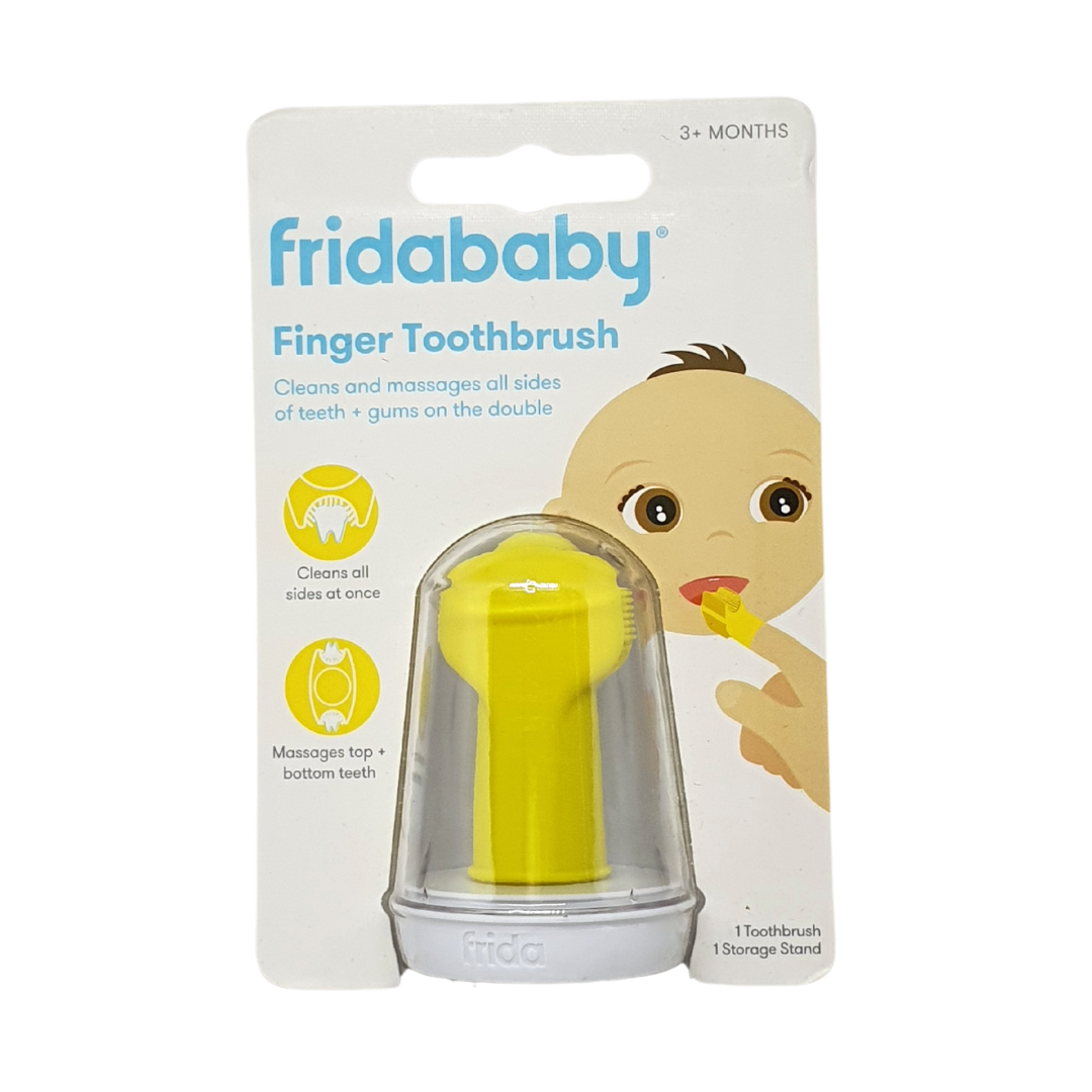 Frida Baby Finger Tootbrush Cleans And Massages All Sides for 3+ Month ...