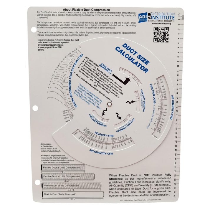 ADI Ductulator Airflow - Duct Size Calculator – arenade.ph