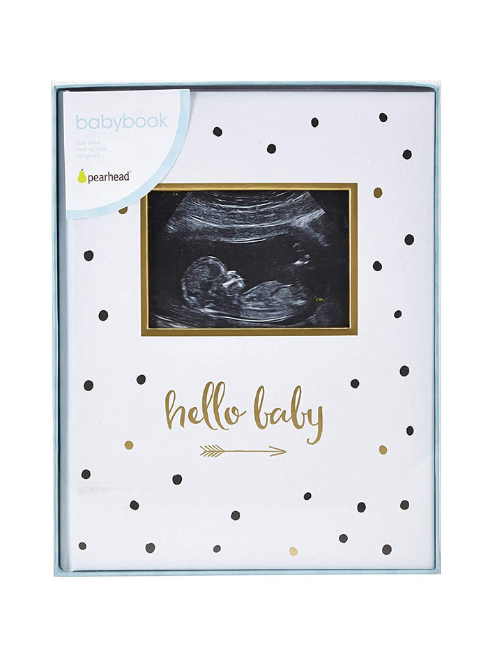 Baby Book Pearhead Hello Baby (Polka Dots) – arenade.ph