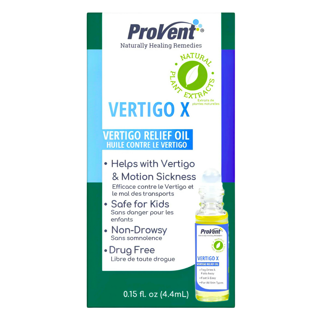 Provent Vertigo X Relief Oil 0.15 fl oz / 4.4ml – arenade.ph