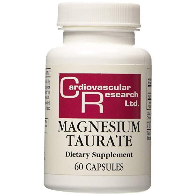 Cardiovascular Research Ltd. Magnesium Taurate 60 Capsules – arenade.ph
