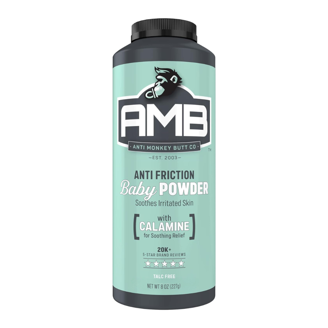 Anti Monkey Butt Co. Anti Friction Baby Powder with Calamine 8oz / 227 ...