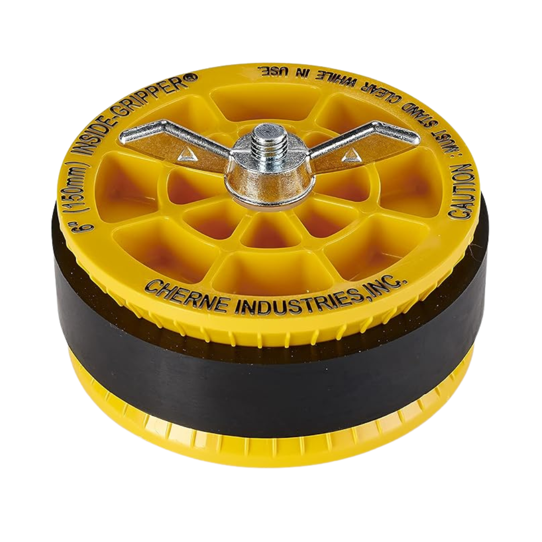 Cherne Mechanical Test Plug Inside Of Pipe Gripper, 6 inch (150mm) 270 ...