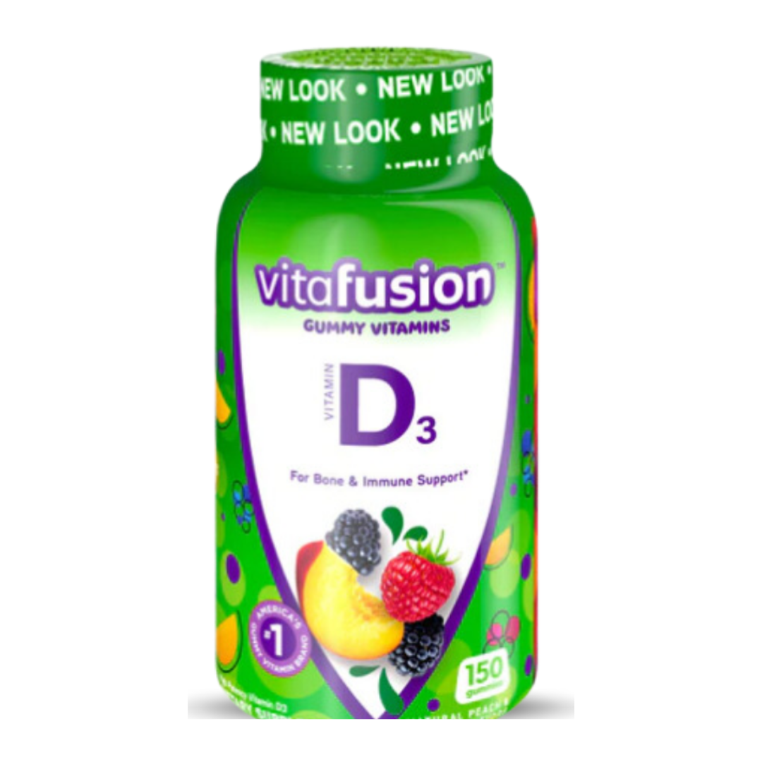 Vitafusion Vitamin D3 (2000 IU) Adult Vitamins Bone & Immune Support G ...