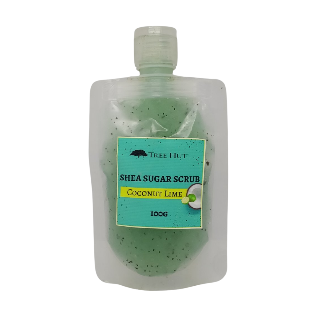 Trial Size Tree Hut Shea Sugar Scrub Coconut Lime, 100 g – arenade.ph