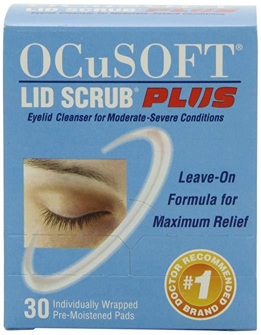 OCuSOFT Lid Scrub Plus Pre-Moistened Pads 30 Count (PACKAGING MAY VARY ...