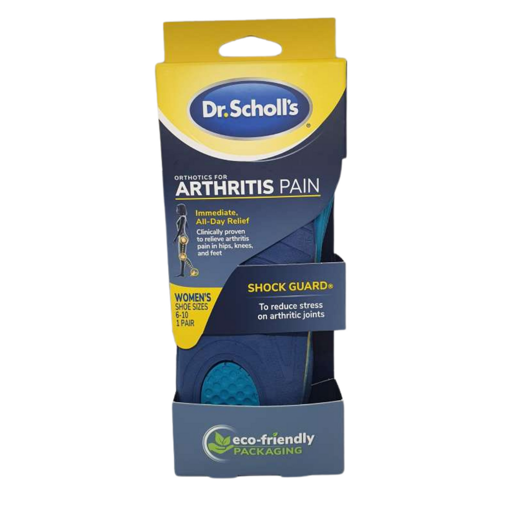 Dr. Scholls Orthotics For Arthritis Pain Shock Guard For Women Size: 6 ...