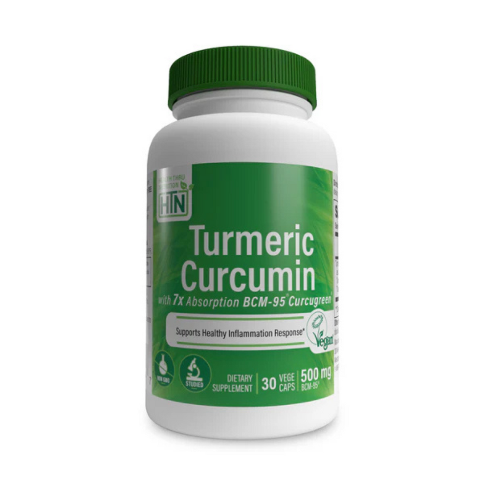 Health Thru Nutrition Turmeric Curcumin With 7x Absorption BCM-95 Curc ...