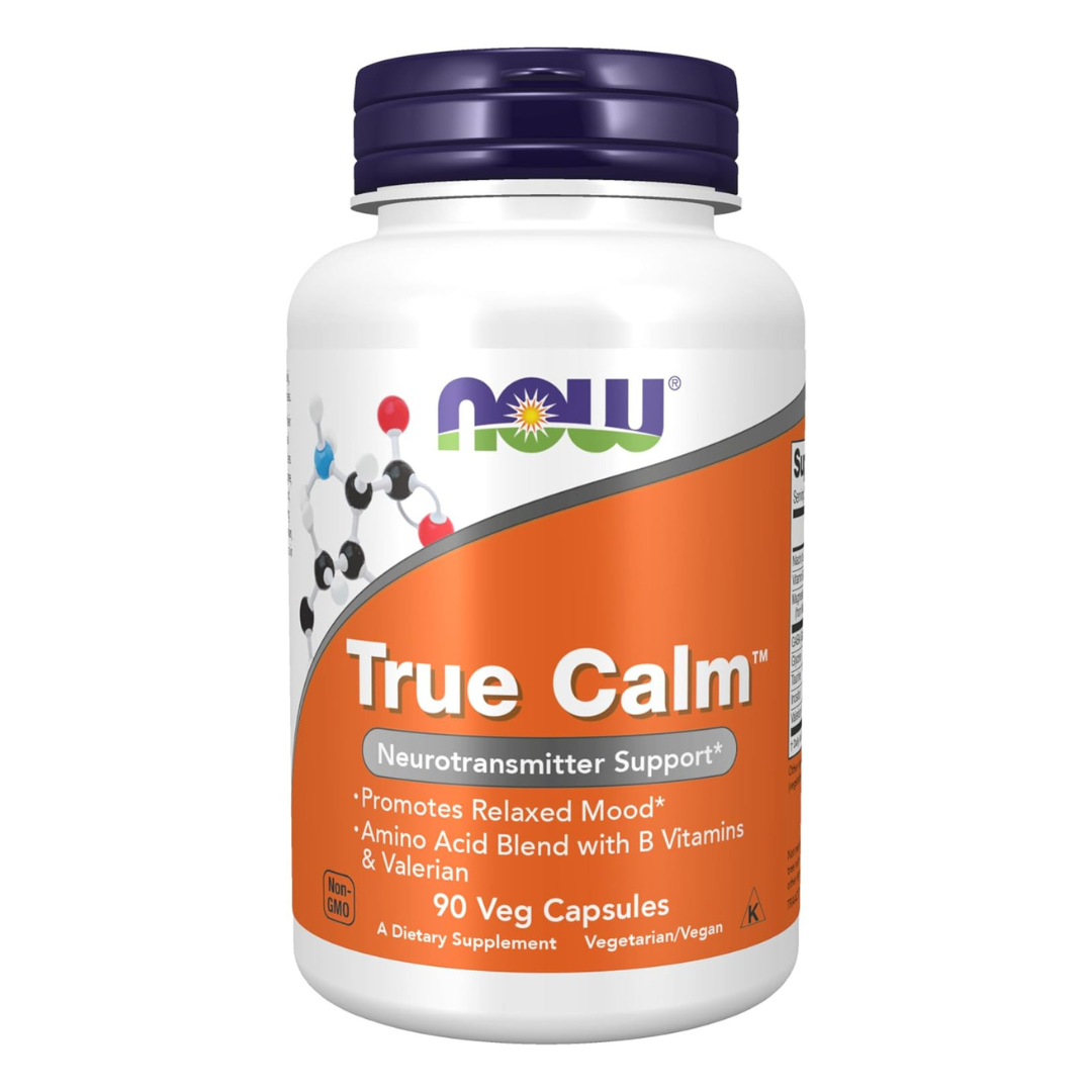 NOW True Calm Neurotransmitter Support 90 Veg Capsules – arenade.ph