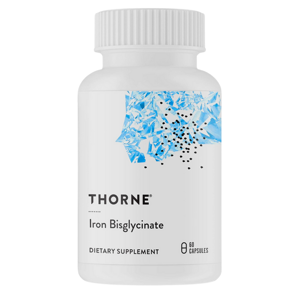 Thorne Iron Bisglycinate Supplement 60 Capsules – arenade.ph