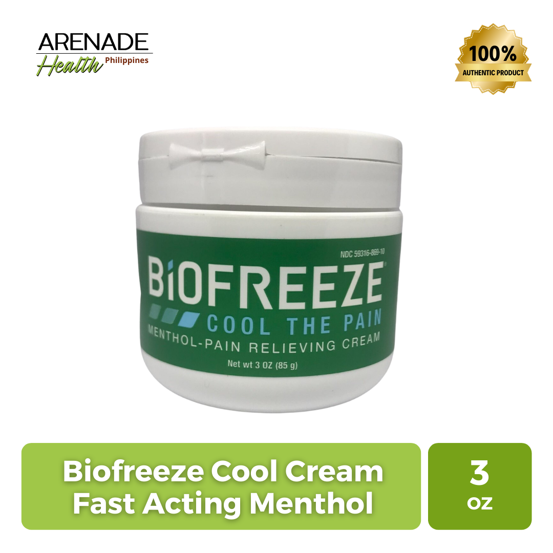 Biofreeze Cool Cream Fast Acting Menthol 3 oz/ 85g – arenade.ph