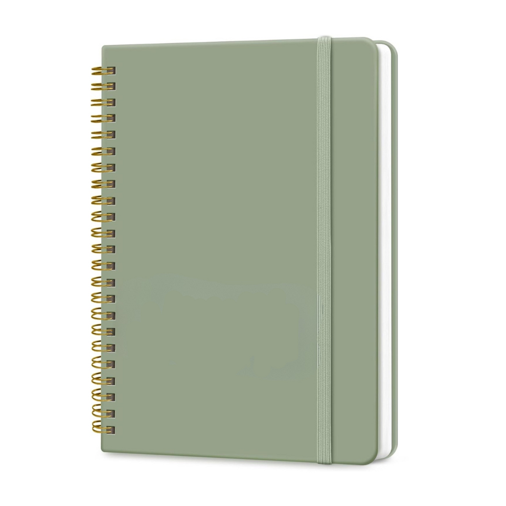 Taja Hardcover Lined Spiral Blank Notebook – arenade.ph