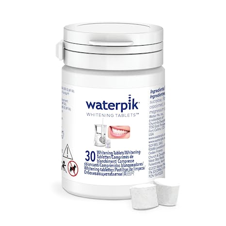 Waterpik Whitening Tablets Whitening Water Flosser Handles 30 Count ...