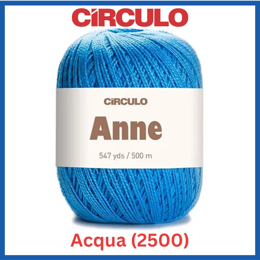 Circulo Yarns ANNE 100% Brazilian Virgin Cotton 547 yds / 500m – arenade.ph